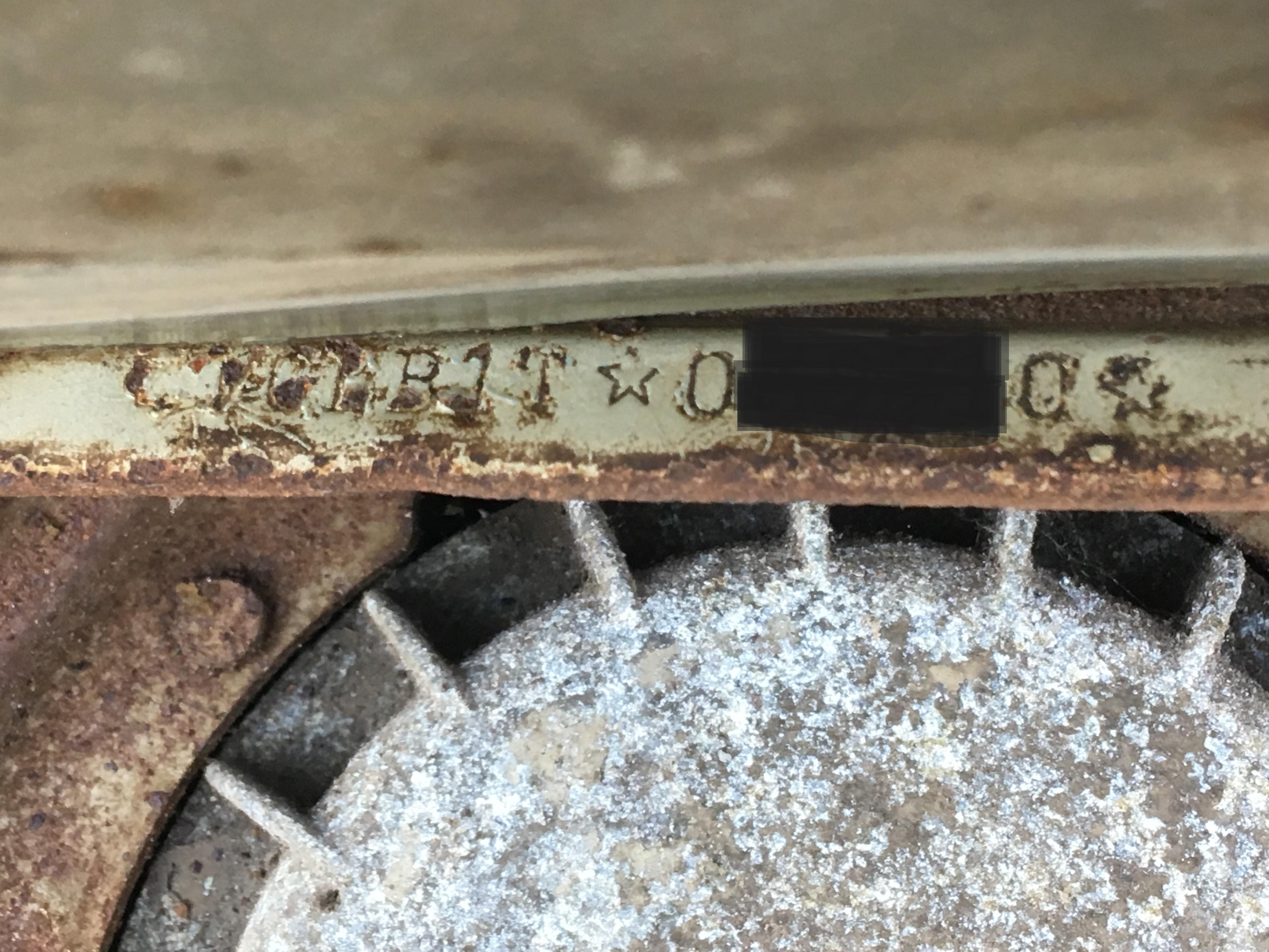 Chassisnummer onvindbaar - Algemeen - Vespaforum.be